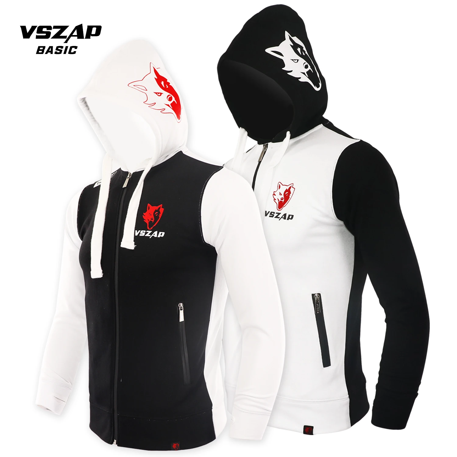 VSZAP combat Simple hoodie male MMA jacket hoodie and velvet cotton ...