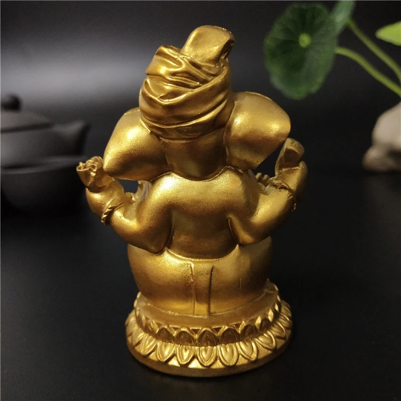 Lord Ganesha Golden Statue