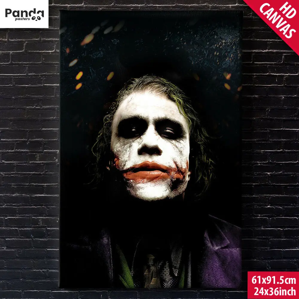 The Dark Knight Joker Poster Why So Serious