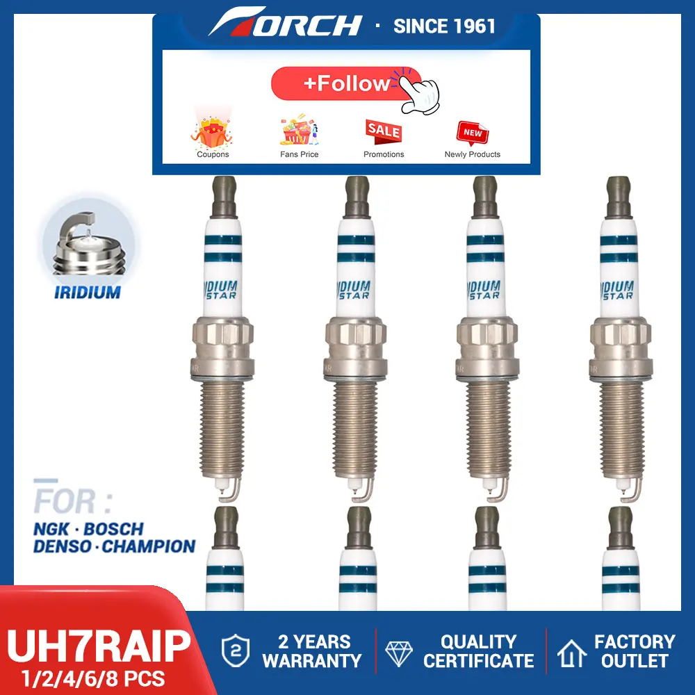 1pcs-lot-Car-Accessories-Spark-Plug-Iridium-Platinum-Spark-Plug-UH7RAIP-Replace-for-ILZKBR7B8DG ...