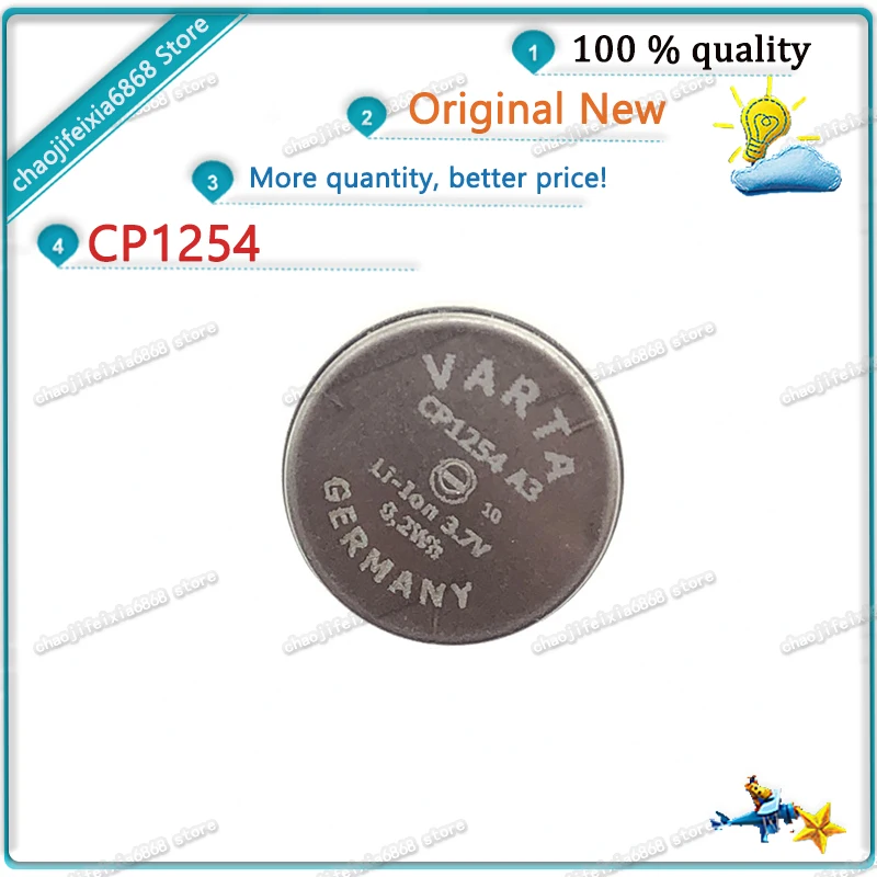 1pcs-10pcs/lot! Cp1254 A3 High Capacity Rechargeable 60mah Lithium ...
