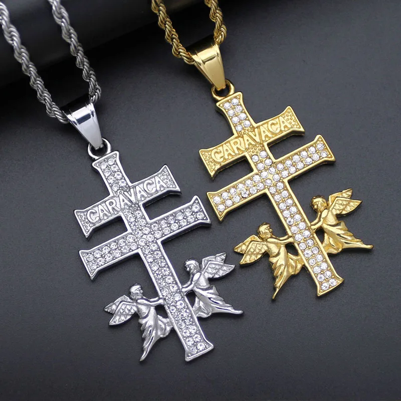 Stainless Steel Pendants Necklaces | Stainless Steel Rapper Jewelry ...