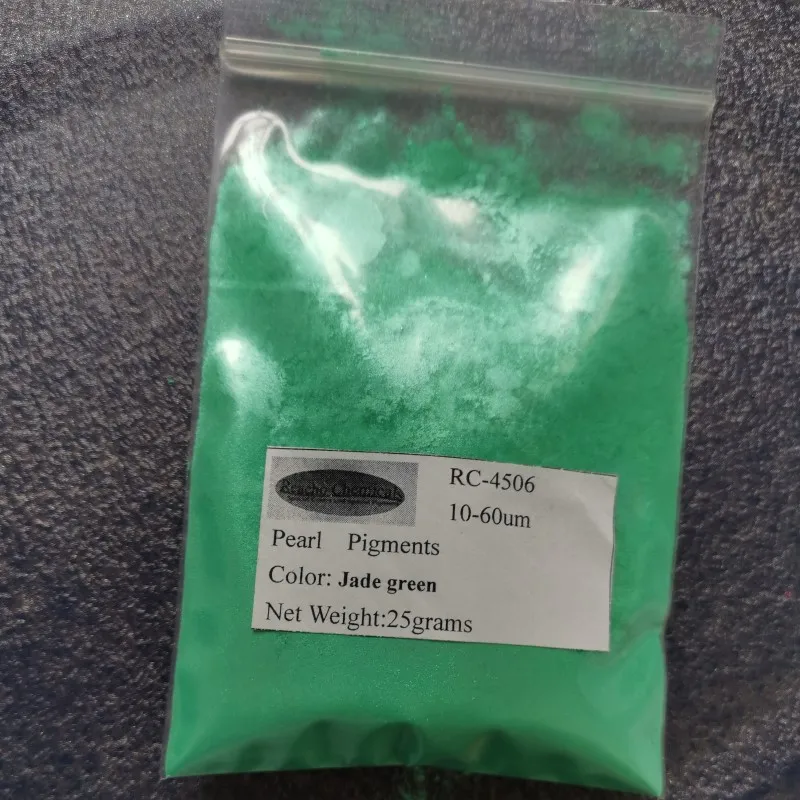 Natural Mica Pearl Pigment Powder Jade Green 4506 For Paints And ...