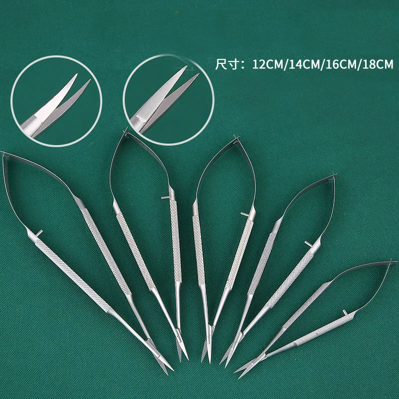 Ophthalmology Fine Corneal Scissors Open Eye Corner Surgical ...