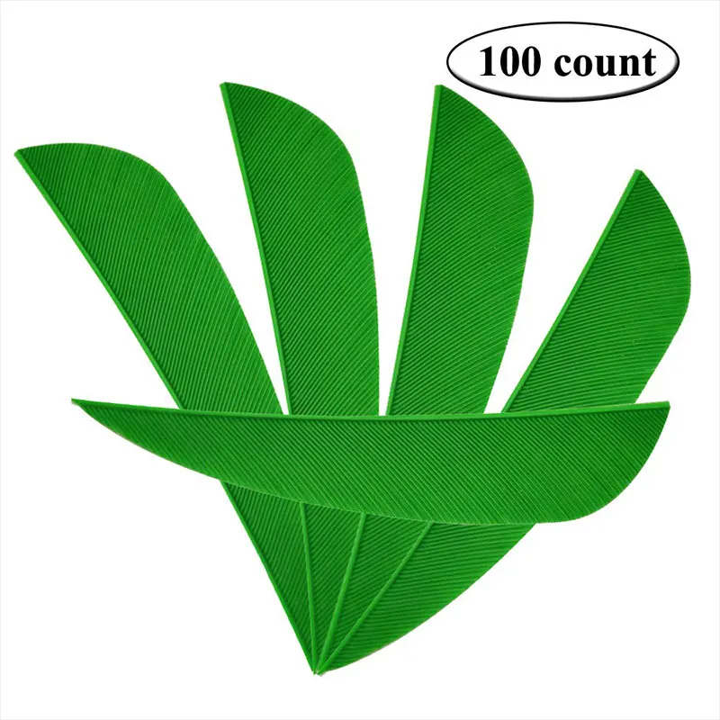 100pcs 3inch Archery Turkey Feather Arrow Feathers Arrow Fletching ...