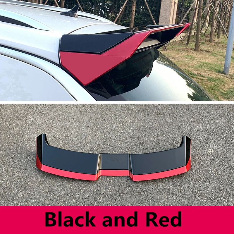 For Volkswagen VW T-Roc Spoiler High Quality ABS Material Carbon Fiber ...