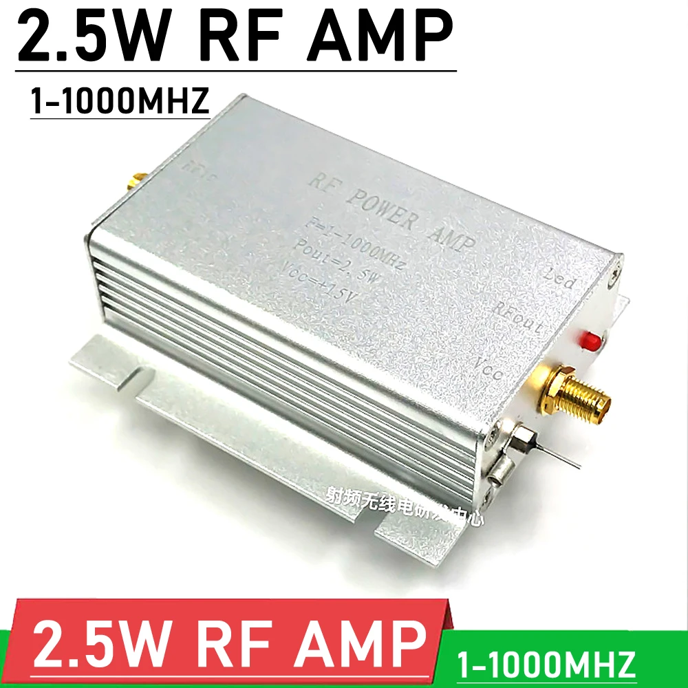 1-1000MHZ-2-5W-RF-Amplifier-HF-VHF-UHF-AM-FM-transmitter-For-Ham-Radio ...