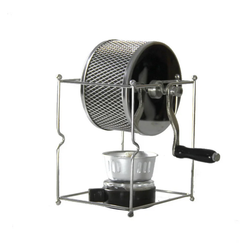 DIY-Handmade-coffee-bean-roaster-304-Stainless-steel-Scroll-wheel ...