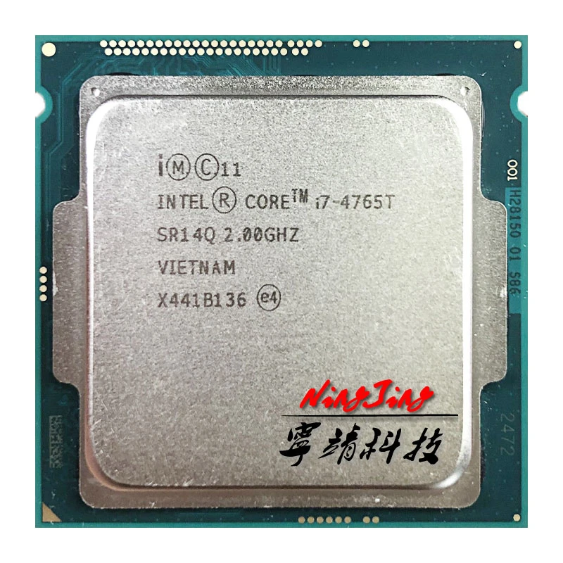 Intel Core I7-4765t I7 4765t 2.0 Ghz Quad-core Cpu Processor 8m 35w Lga ...