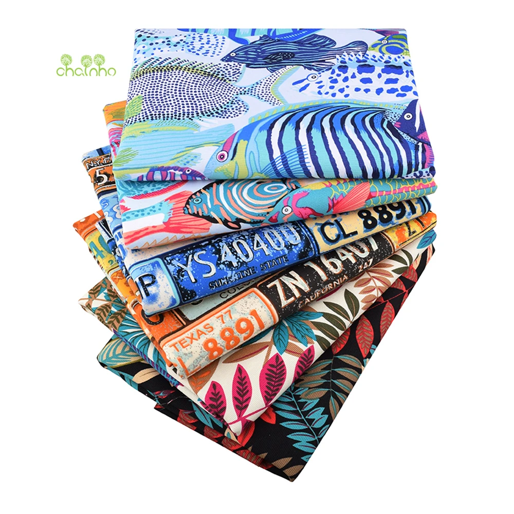 Chainho-Cotton-Canvas-Fabric-Handmade-Cloth-For-Cushion-Sofa-Curtain ...