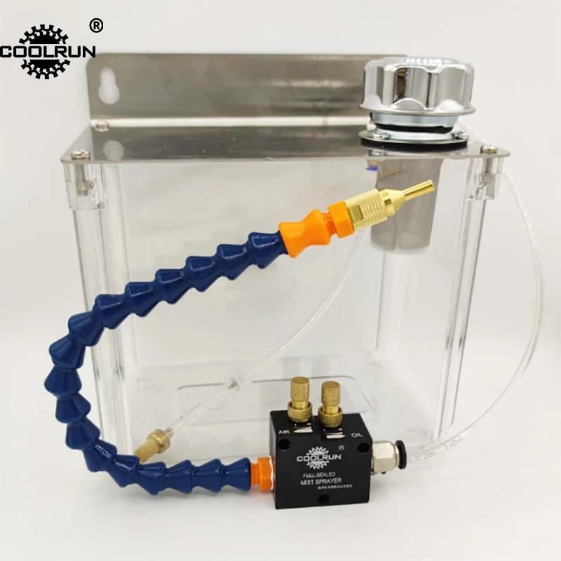 CNC Machine Tool Engraving Sprayer Metal Cutting Cooling Spray Oil Pump ...