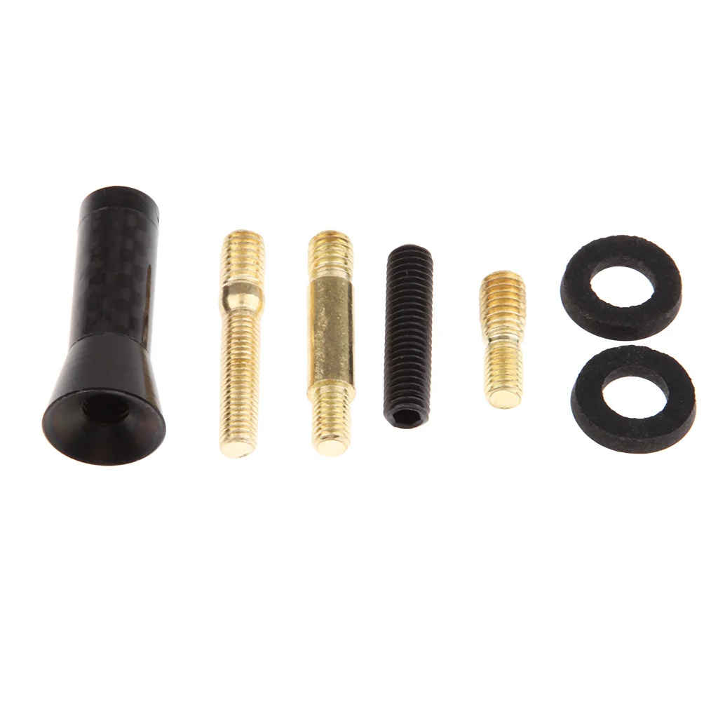 Auto Universal Real Carbon Fiber Screw Type Short Stubby Antenna ...