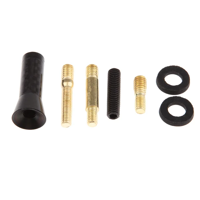 Auto Universal Real Carbon Fiber Screw Type Short Stubby Antenna ...