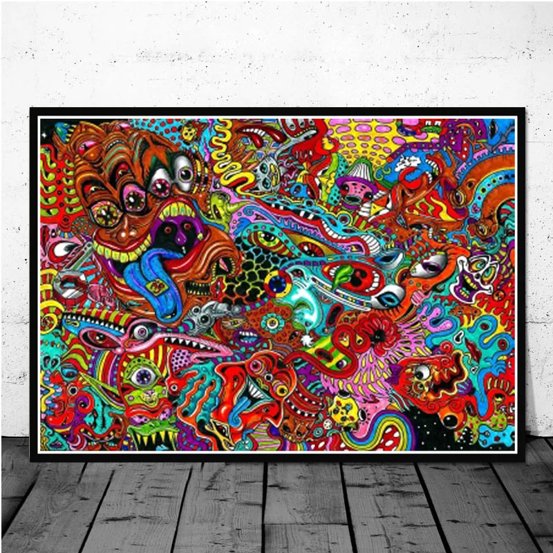 Acid Abstract Painting