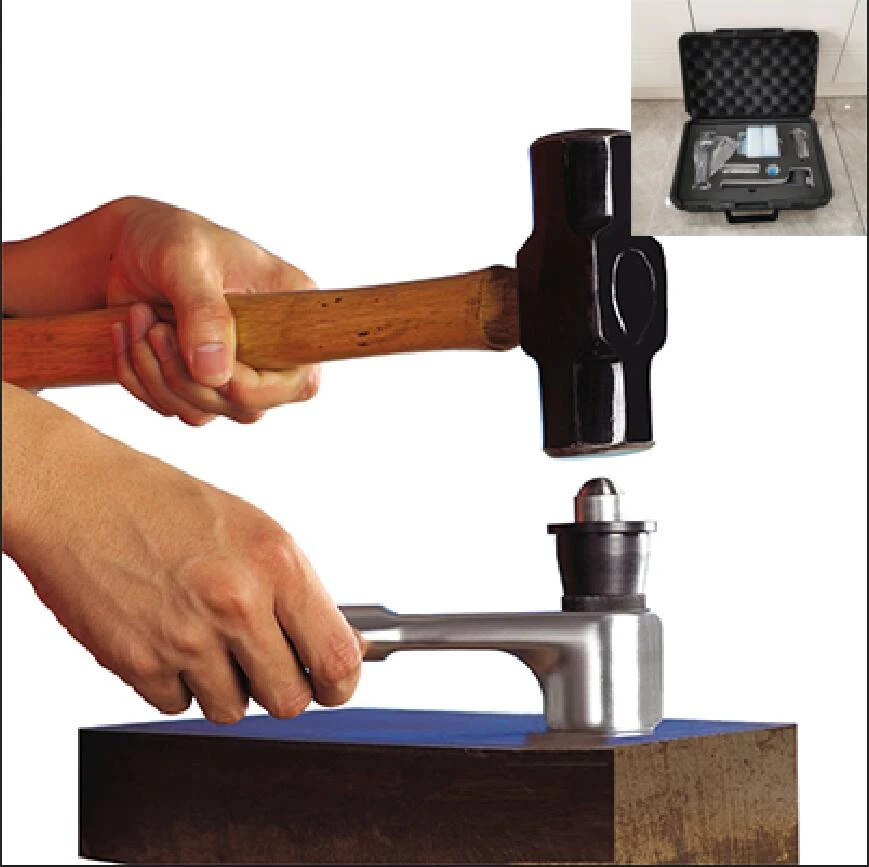 Phb-1 (20x) Hammer Pin Impact Brinell Hardness Tester Meter 100-350hb ...