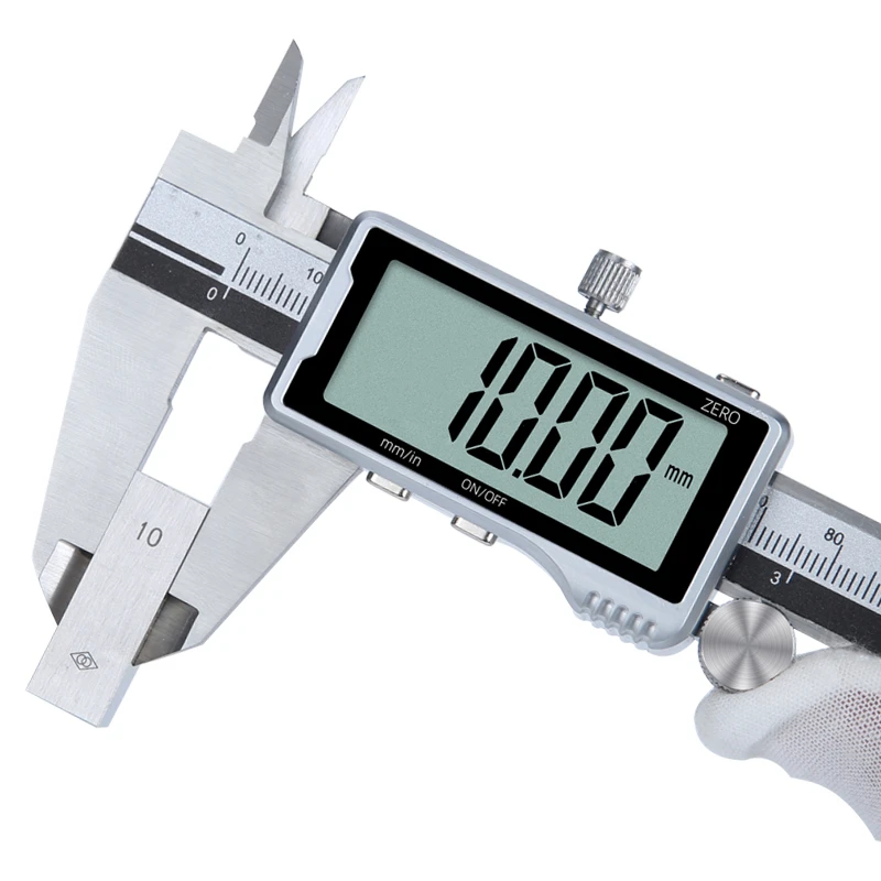 Electronic Digital Caliper Hd Full Screen Full Metal 0-150/200/300mm ...