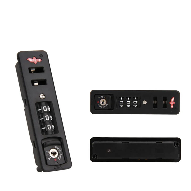 Suitcase-luggage-trolley-luggage-accessories-fixed-lock-code-lock ...