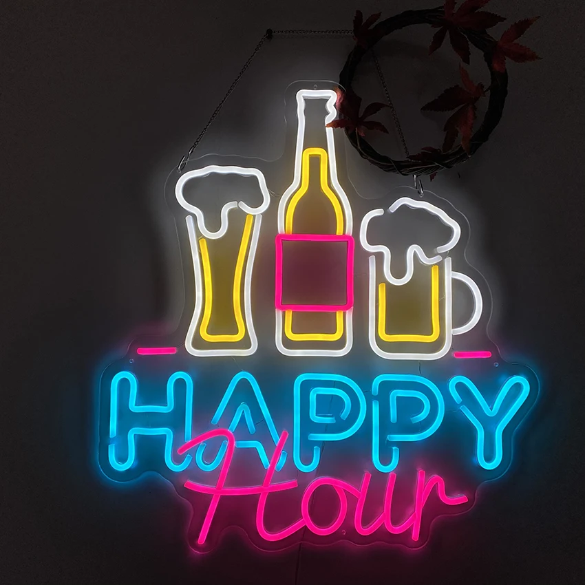 Funny Happy Hour Bar Signs