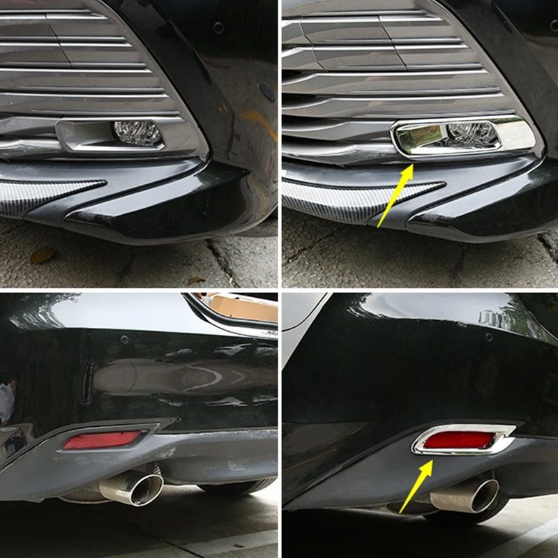 Front fog lamp and ABS dyed rear decorative frame Toyota Camry -2020 ...