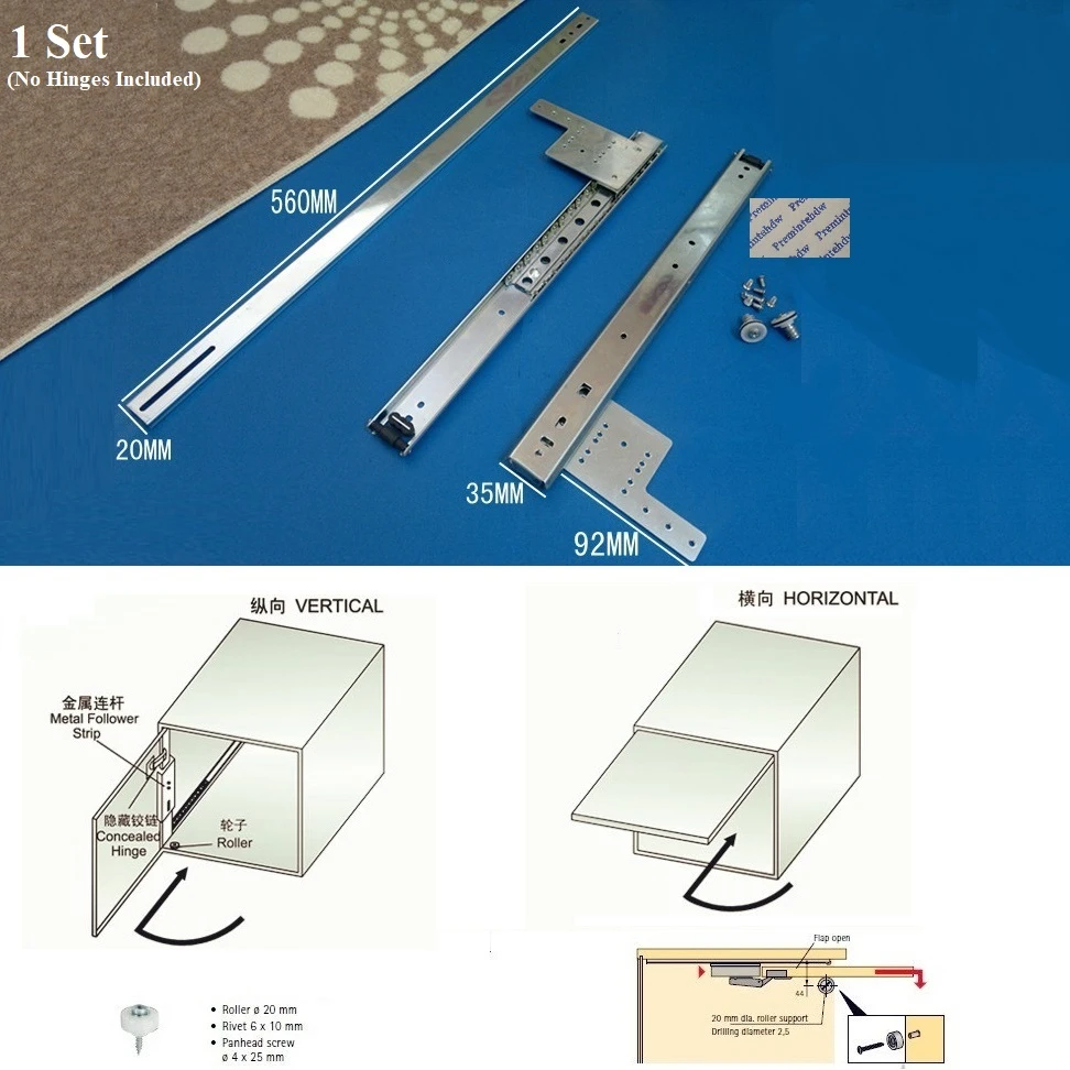 Coneal Folding Pocket Slide Pivot Door Hardware Inset Application ...