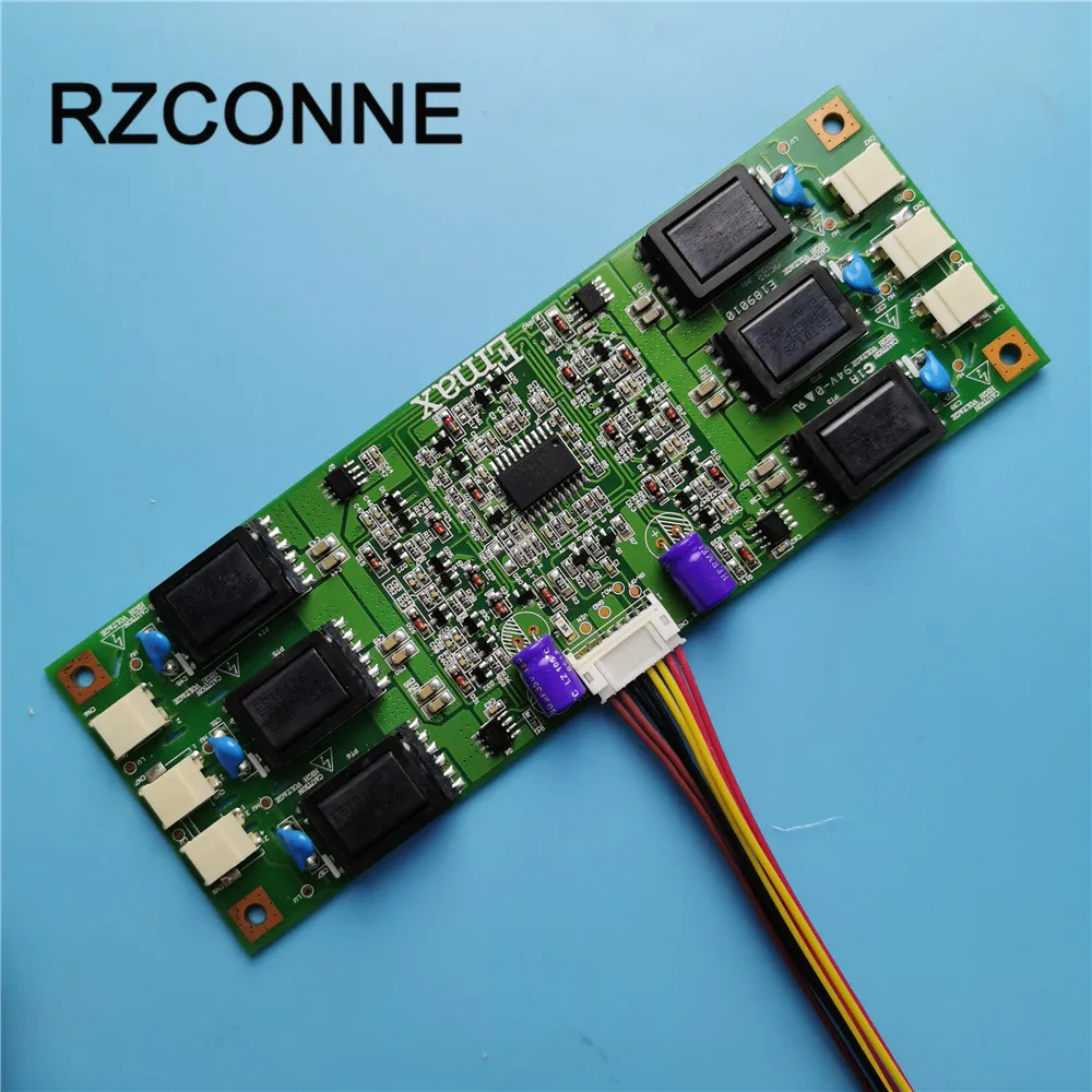 New-6-Lamp-Backlight-Laptop-LCD-CCFL-Inverter-Board-input-24V-For-10-26 ...