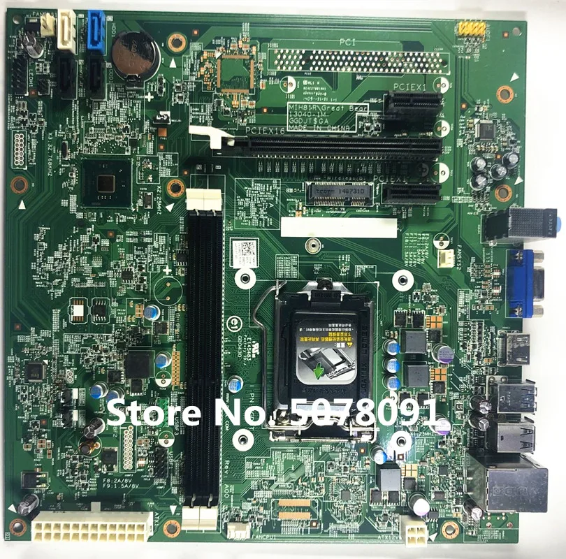 데스크탑 3847 CN 088DT1 88DT1 088DT1 MIH81R H81 LGA1150 시스템 메인 보드 ...