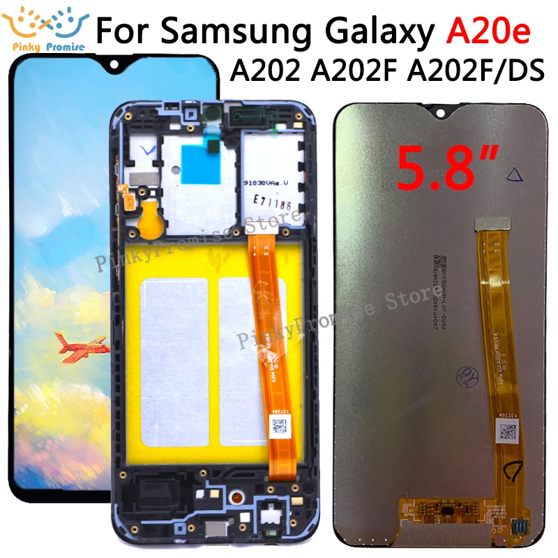 For-Samsung-Galaxy-A20e-A202-A202F-A202DS-Display-Touch-Screen ...