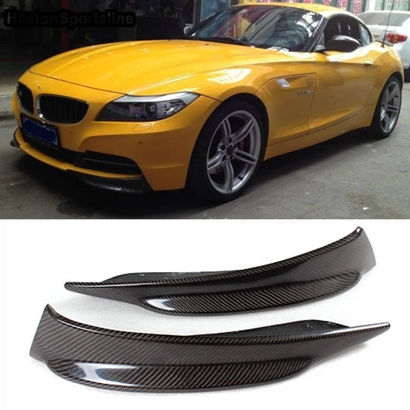 Z4 E89 Carbon Fiber Car Front Splitter Bumper Apron Cover Trim for BMW ...