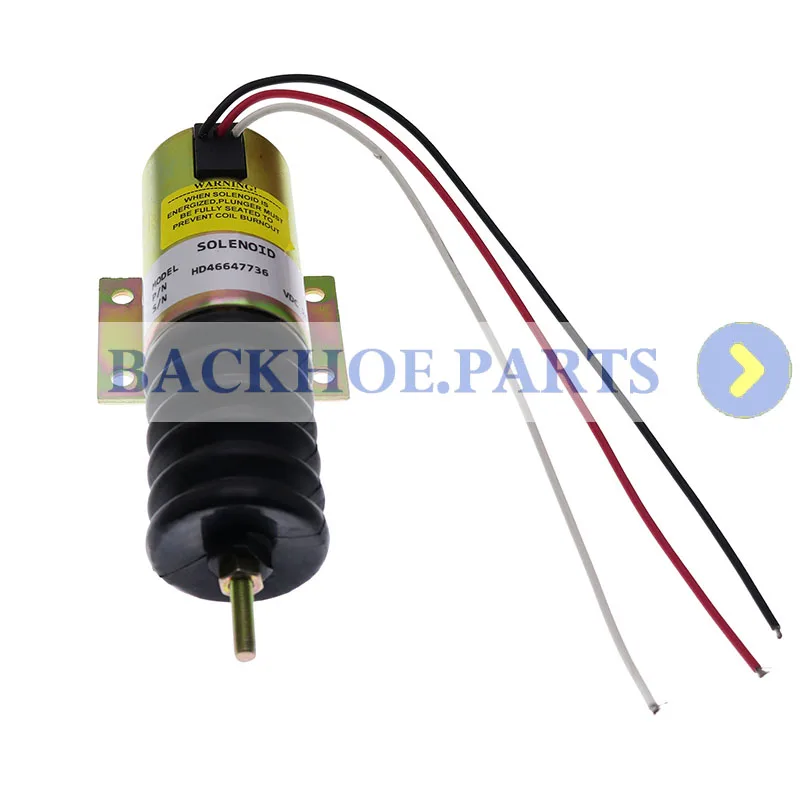 Shutdown-Solenoid-119-7017-1204187-Caterpillar-CB-434C-CP-433E-CS-531D ...