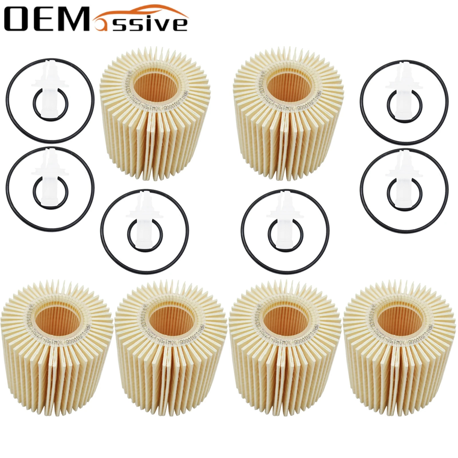 6x-Oil-Filter-For-Lexus-ES300h-GS350-NX200t-Toyota-Avalon-RAV4-Sienna ...