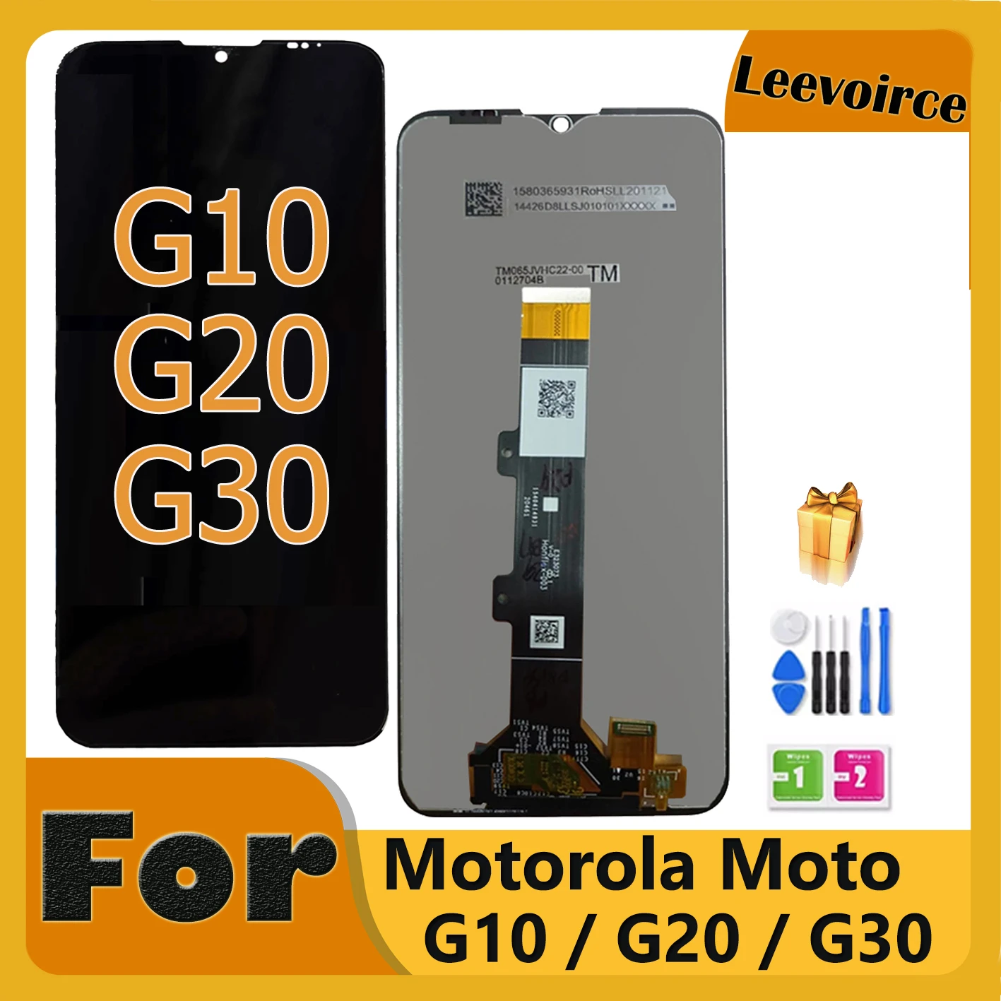 Original 6.5" Lcd For Motorola Moto G10 Xt2127-2 G30 Xt2129-2 Lcd ...