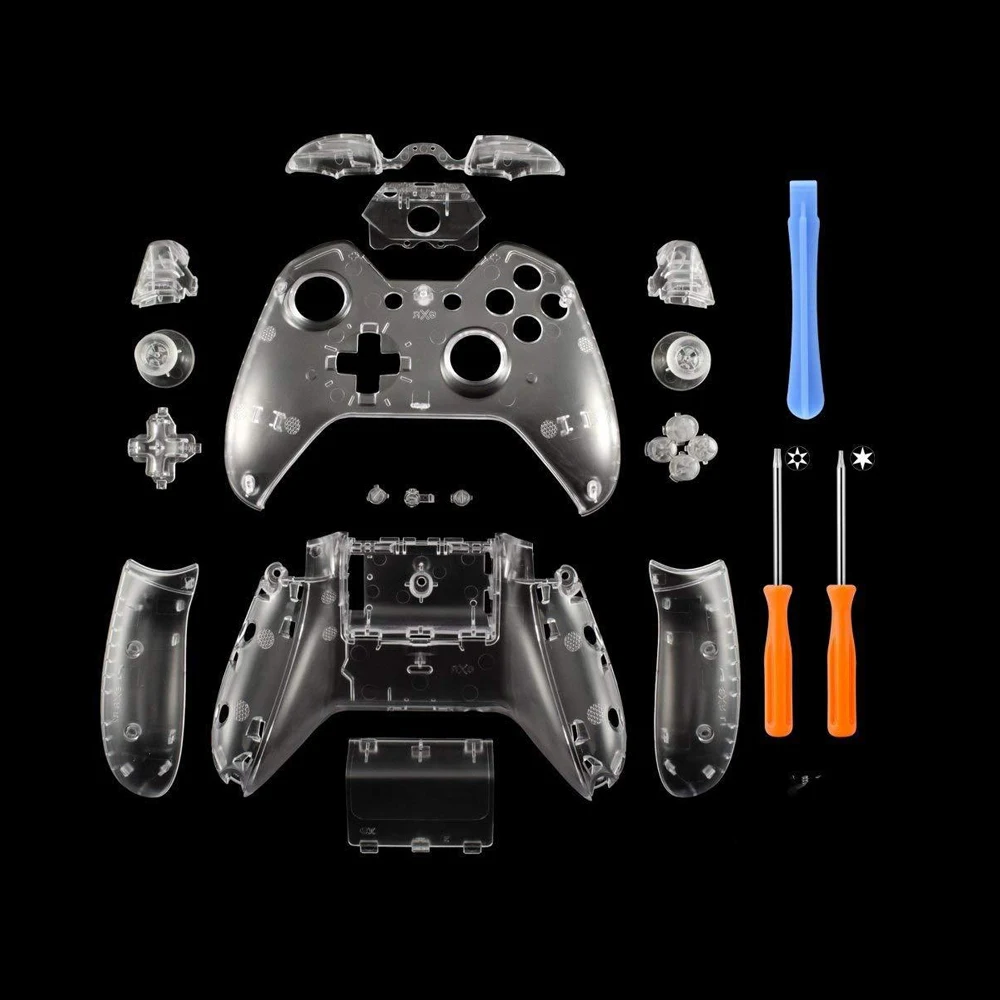 Escudo-pl-stico-transparente-para-xbox-um-controlador-de-jogo-repara-o ...
