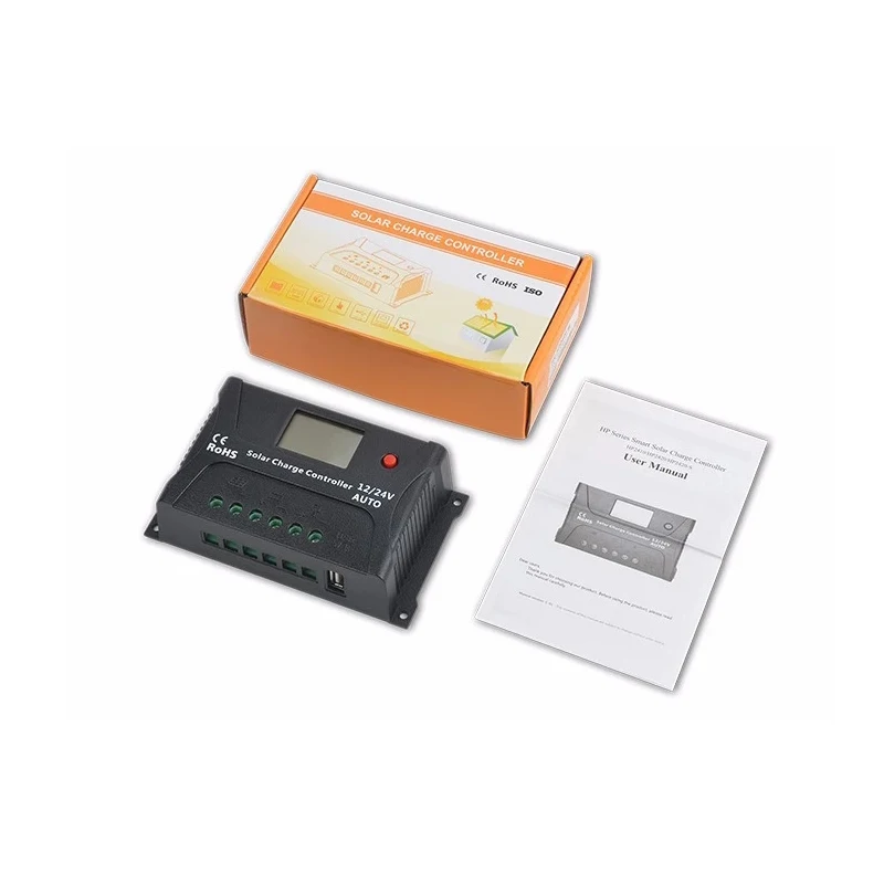 POW! พลังงานแสงอาทิตย์ PV Controller พลังงานแสงอาทิตย์แผงอัตโนมัติ20A ...