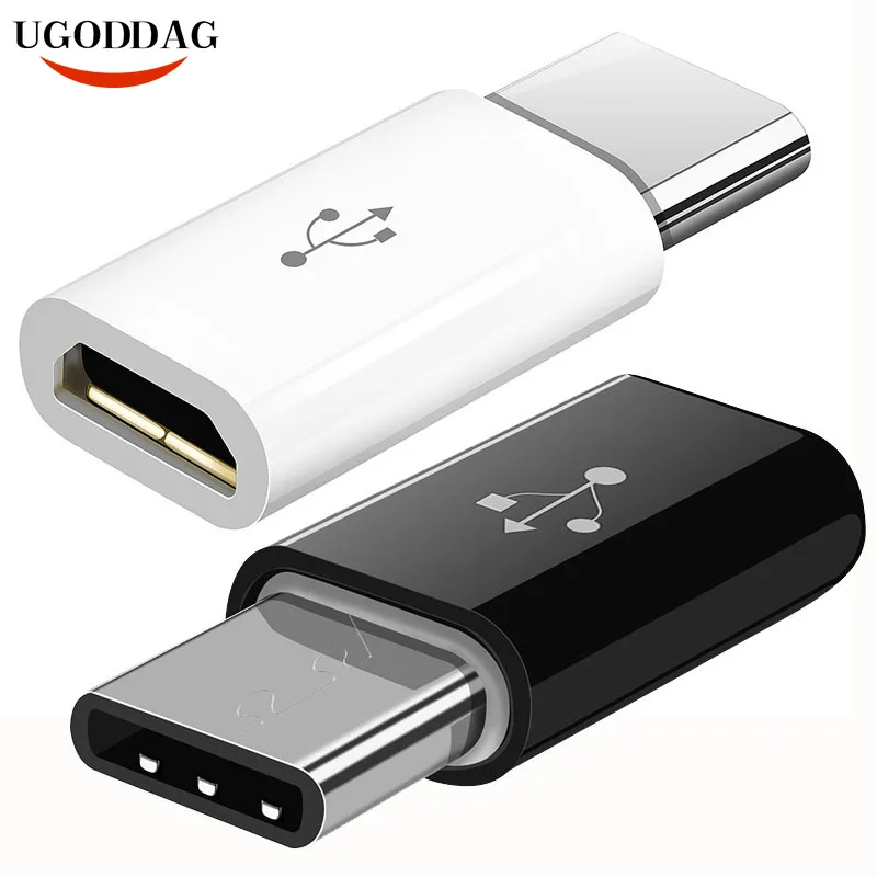 Mini Micro Usb To Usb Type C Otg Adapter Fast Charging Converter For ...