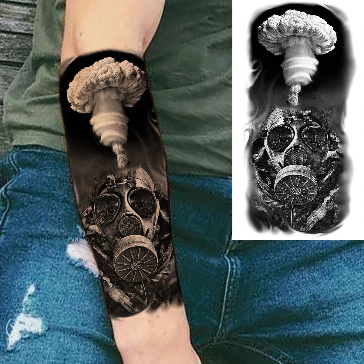 Nuclear Explosion Tattoo