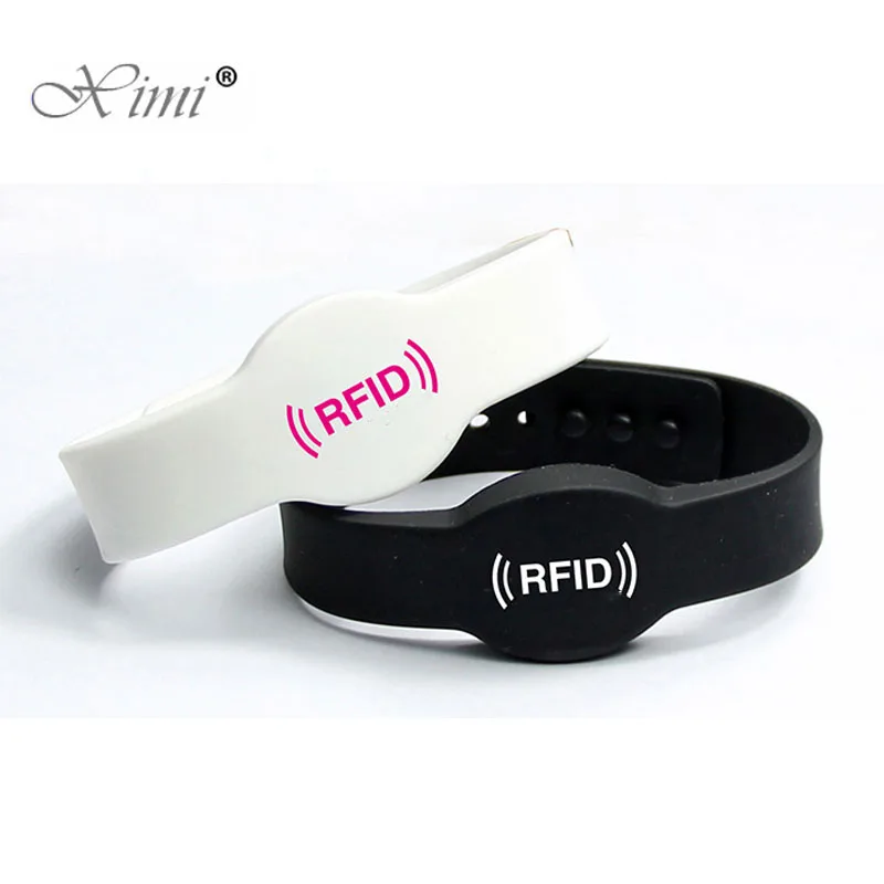 100pcs A Lot 125khz TK4100 RFID Wristband Bracelet Card for Swimming ...
