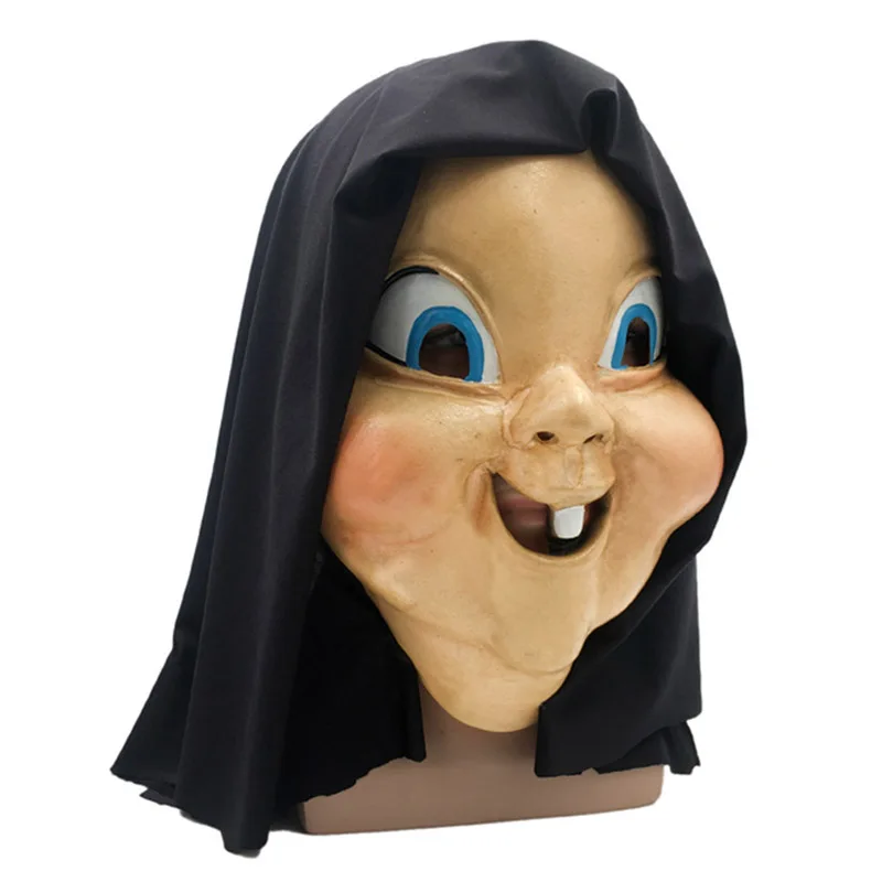 2018 Scary Latex Full Movie Head Happy Death Day Masks Party Carnival ...