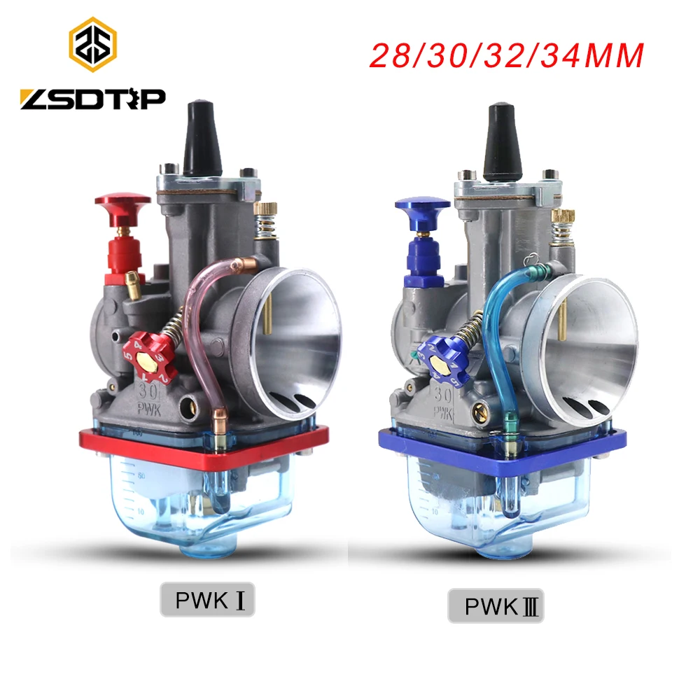 Zsdtrp Motorcycle For Keihin Pwk Carburetor Carburador 28 30 32 34 Mm ...
