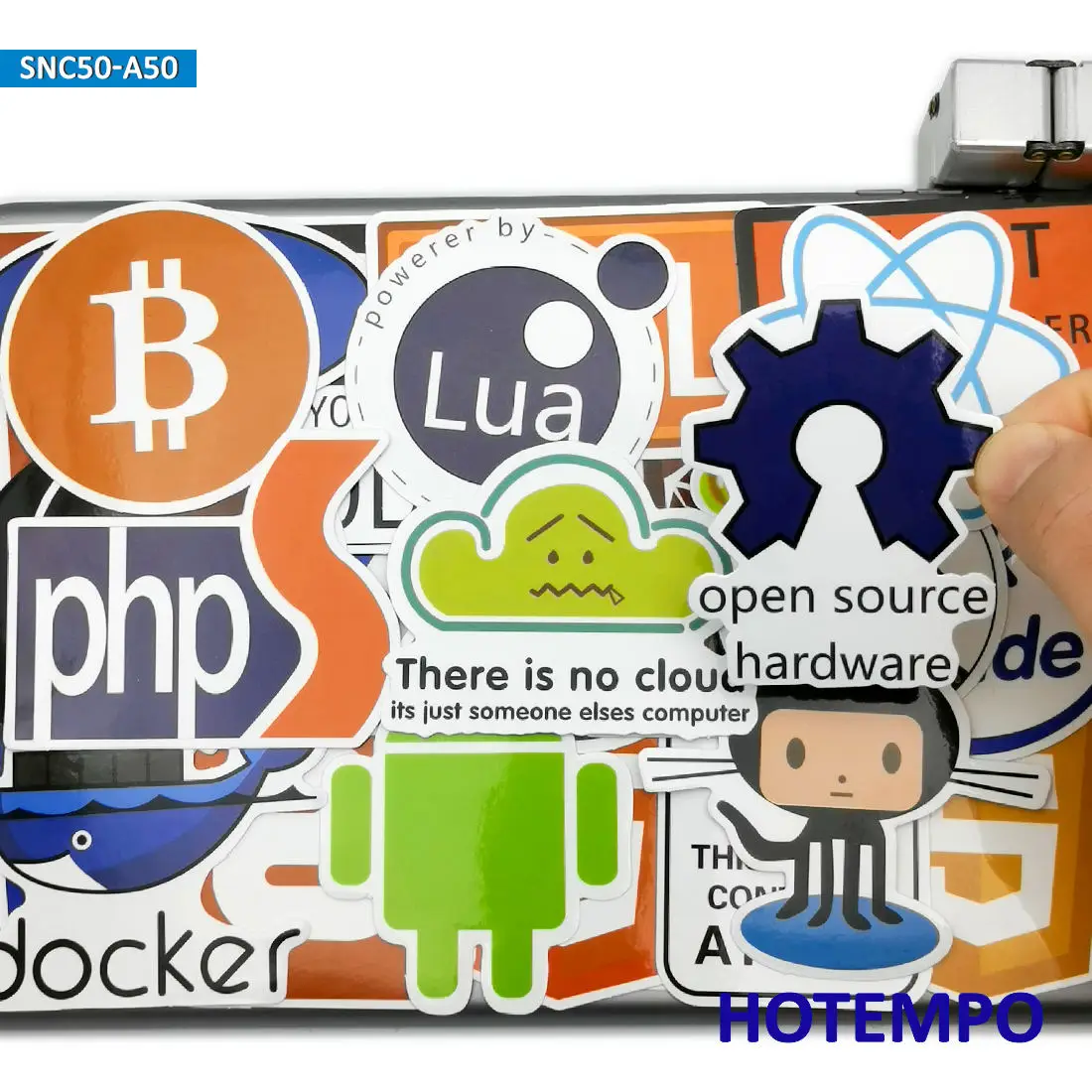 50pcs 괴짜 해커 개발자 프로그래밍 소프트웨어 코드 스티커 Diy 전화 노트북 스케이트 보드 오토바이 자동차 방수 스티커