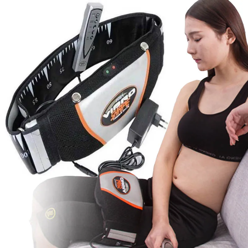 Electric Men Slimming Belt Women Fat Burning Leg Waist Foot Massager ...