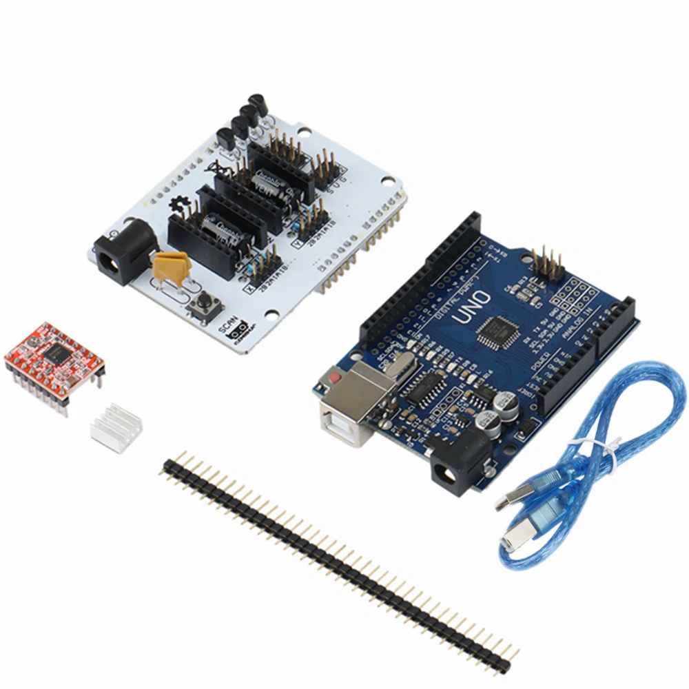 3D Printer Scanner Ciclop Expansion Board For Arduino R3 ATmega328p ...