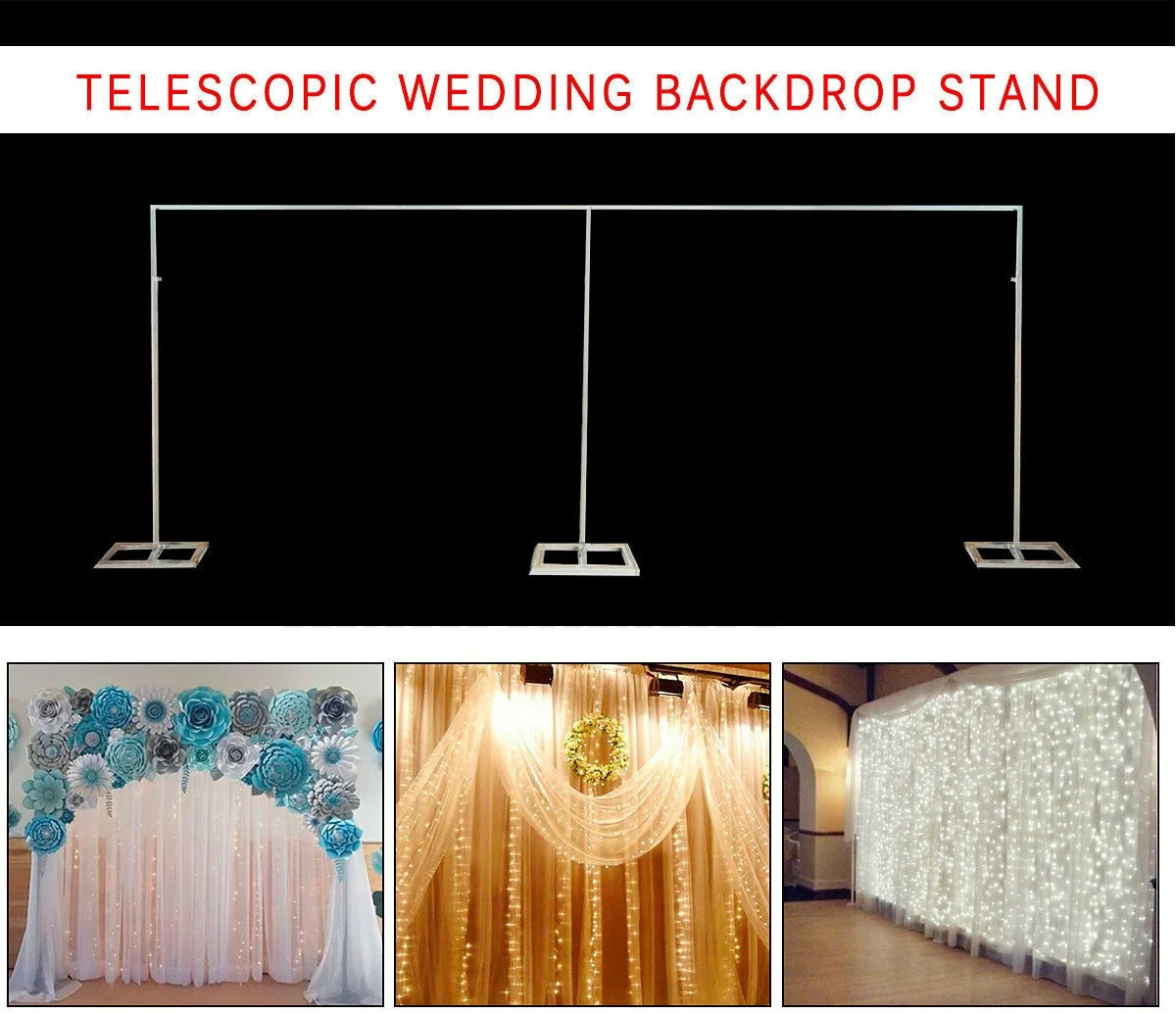 Pipes For Wedding Backdrops