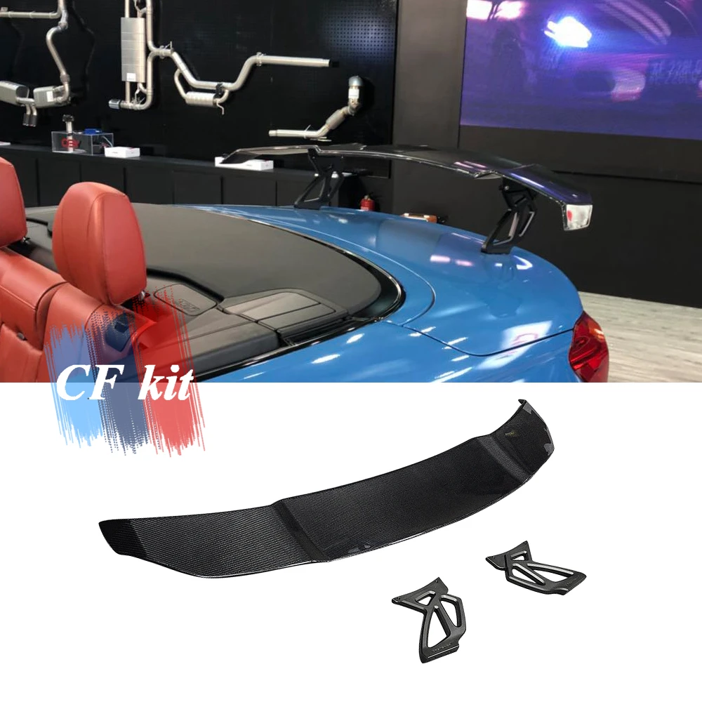 Cf Kit Gt Spoiler Wing Carbon Fiber Rear Trunk Lip For Mercedes Benz ...