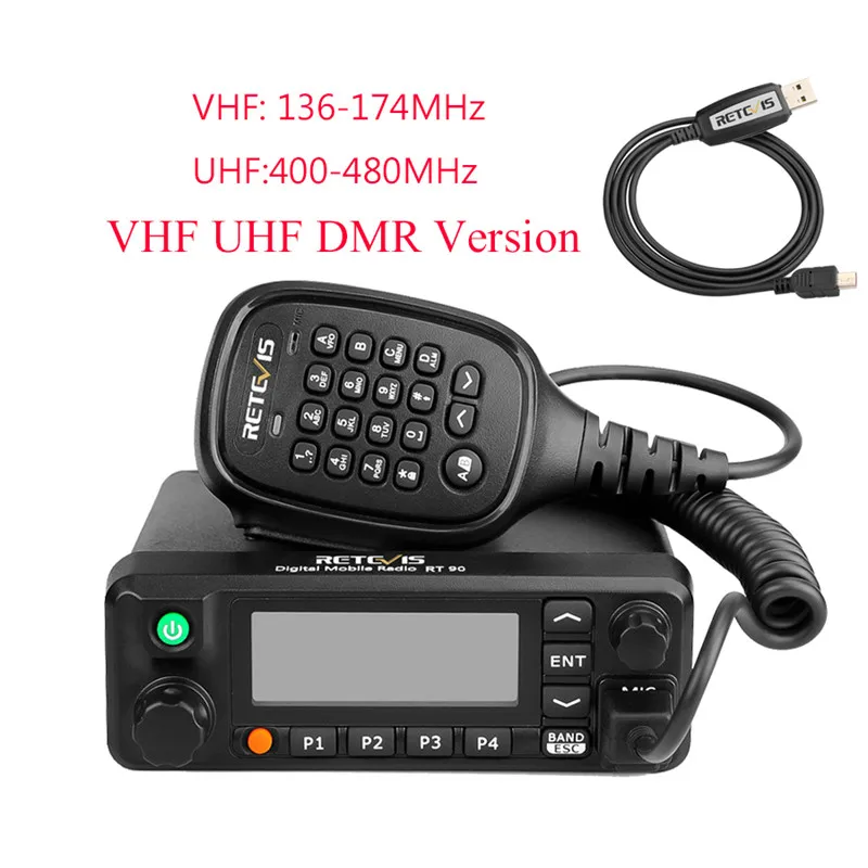 Retevis RT90 DMR Digital Mobile Radio – Unicom Radio