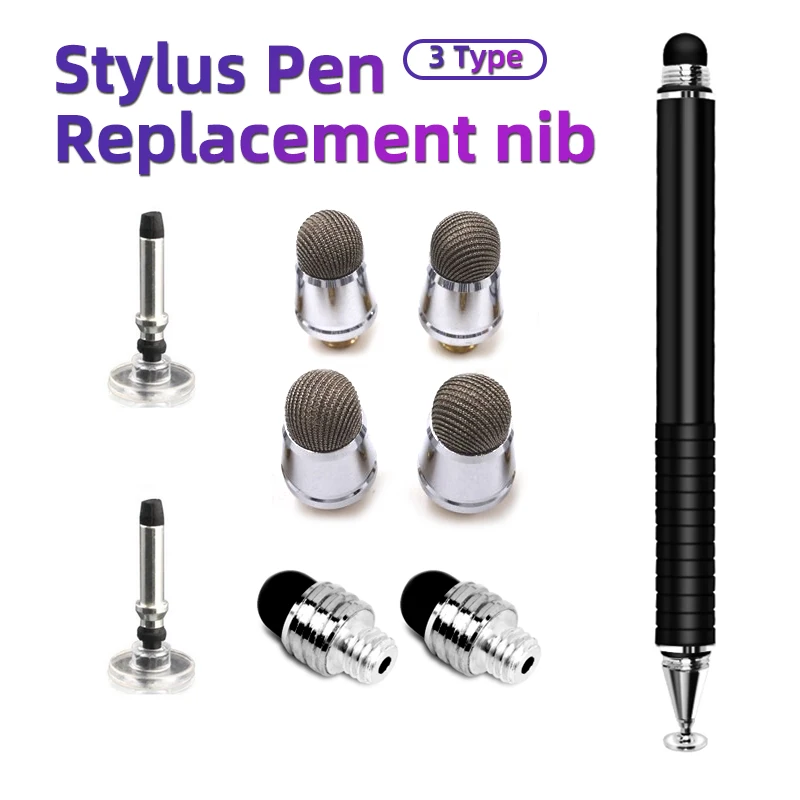 Ankndo Stylus Pen Replacement Nib Universal Capacitive Touch Pen Tip ...
