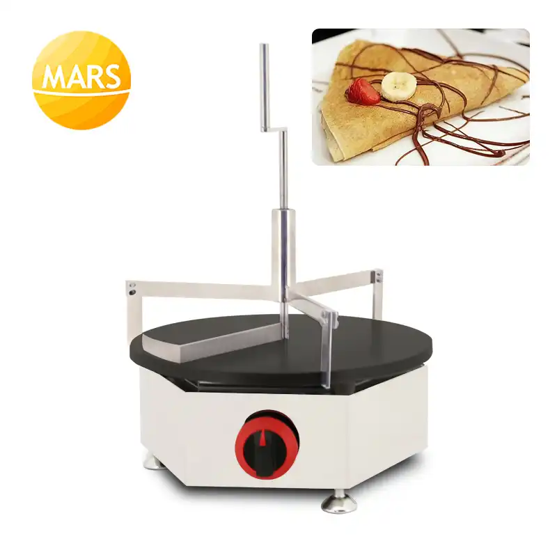 40cm crep pancake Crepe Maker Pancake Batter Spreader Stick Stainless ...