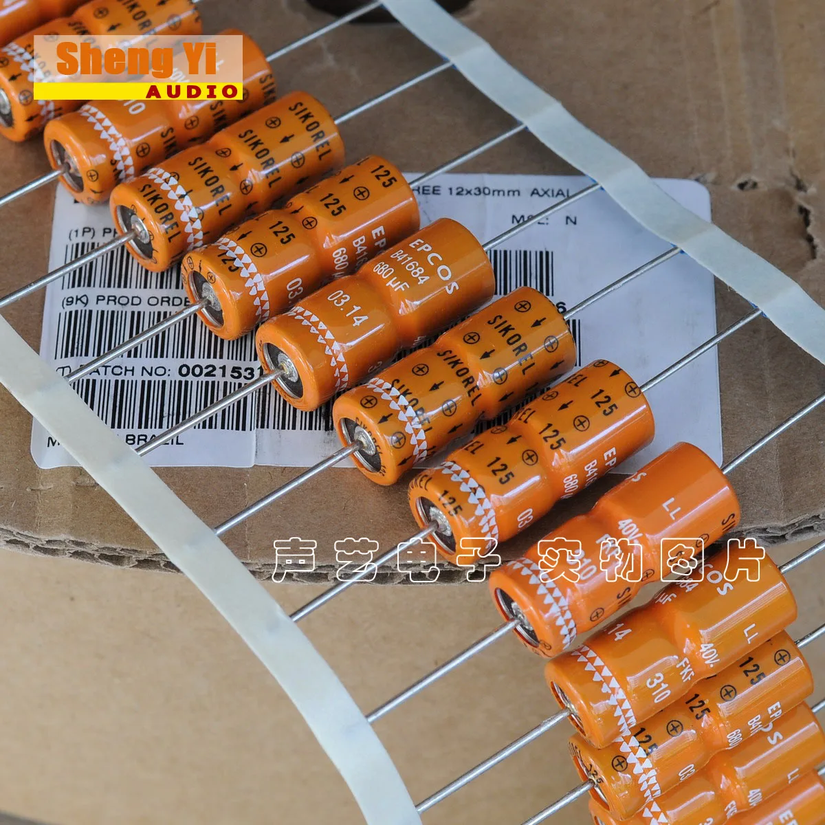 Axial electrolytic capacitor 25V 35V 40V 100V 680UF 470UF 220UF 560UF ...