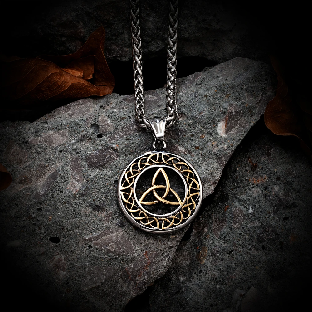 Celtic Knot Rope Necklace