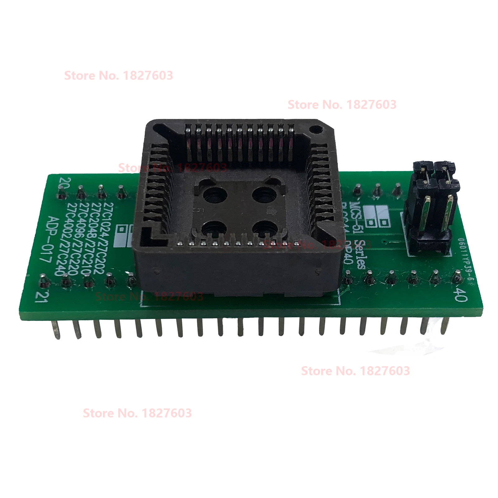 one pcs PLCC44 - DIP40 adapter adaptor Converter IC socket for TL866 G540 TOP EasyPro Xeltek ...