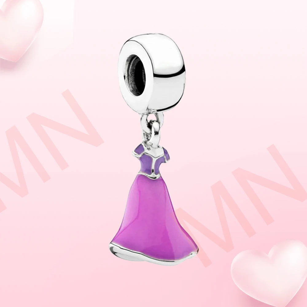 Charm jewelry Colgante de vestido de princesa para mujer, falda de ...